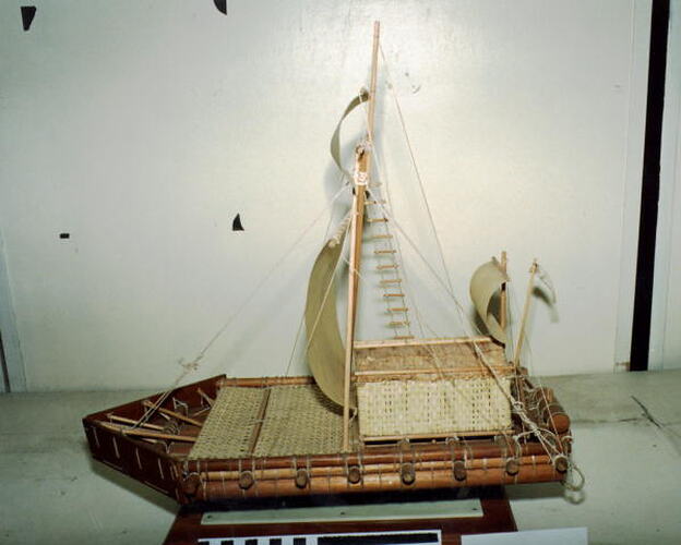 Raft Model - Kon-Tiki, Thor Heyerdahl