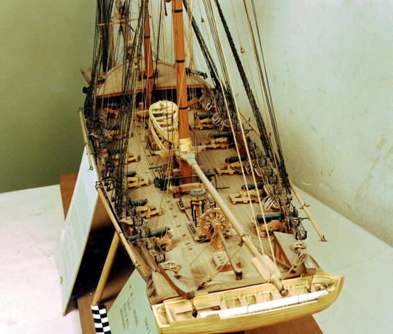 Sailing Ship Model - Brig of War