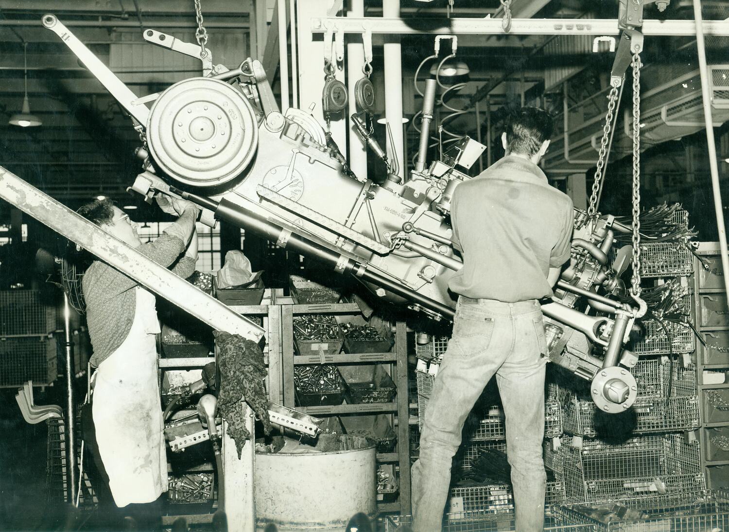 Photograph - Massey Ferguson, Tractor Assembly, Coventry, circa 1960