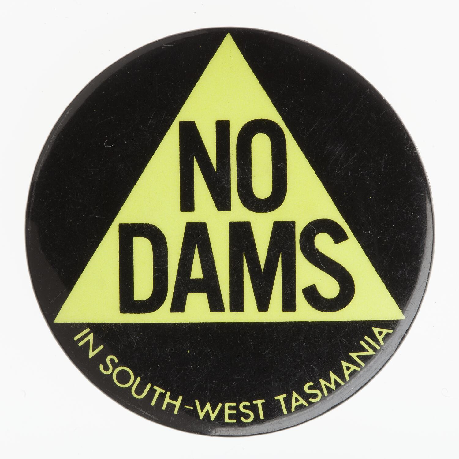 Badge - No Dams, Australia, 1978-1983