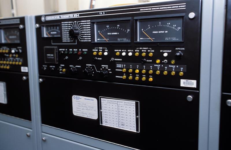 Slide - Communication Transmitter Monitor, ATS-1, Amalgamated Wireless ...