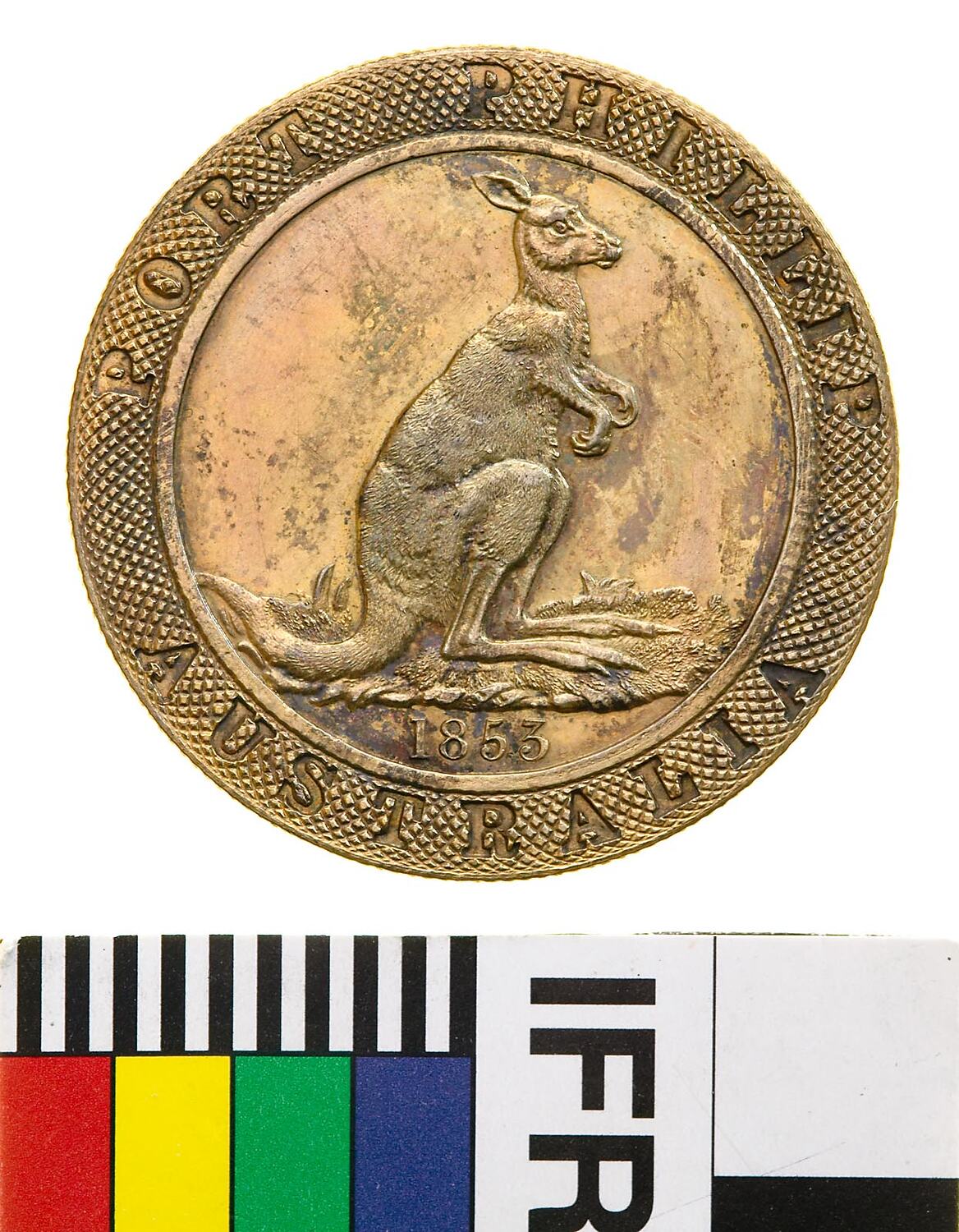 Electrotype Coin Replica - 2 Ounces, Kangaroo Office, Melbourne ...