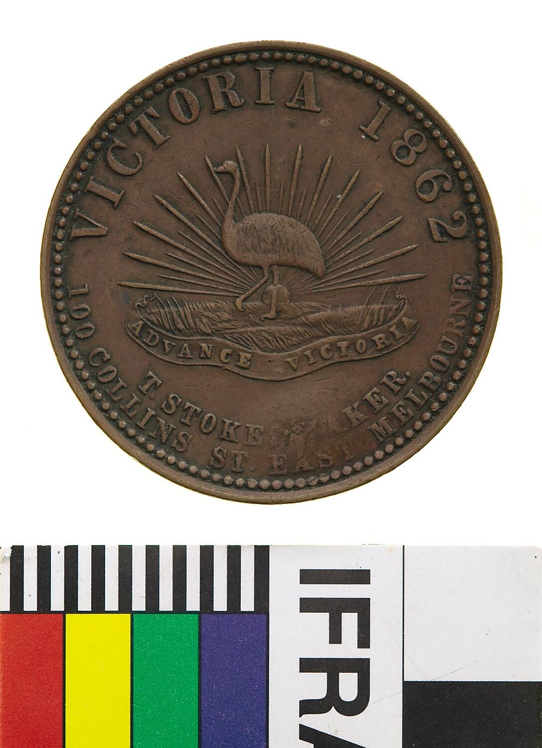 Token - 1 Penny, Thomas Stokes, Diesinker, Token Maker & Medallist ...