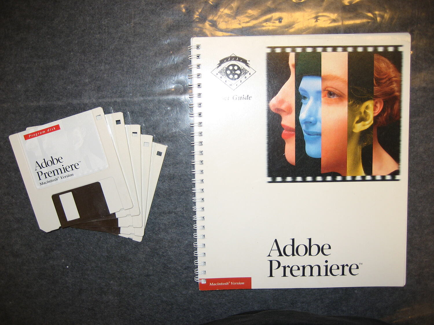 Apple Macintosh Software - Adobe Premiere v 1.0, 1991