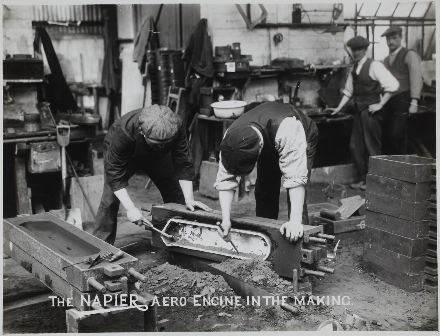 Photograph - D. Napier & Son Ltd, 'Aero Engine in the Making', England ...