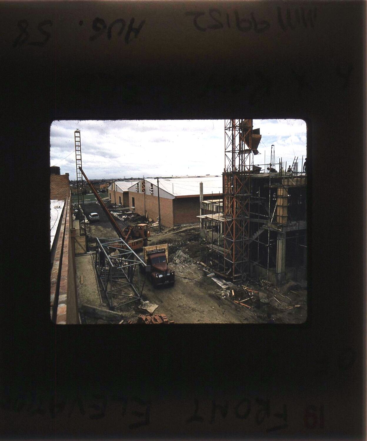 Slide - Kodak Australasia Pty Ltd, View of Construction of Front ...