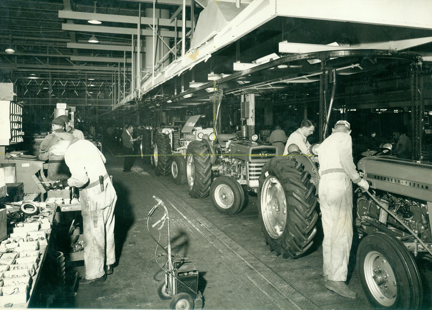 Photograph - Massey Ferguson, Tractor Assembly, Coventry, circa 1960