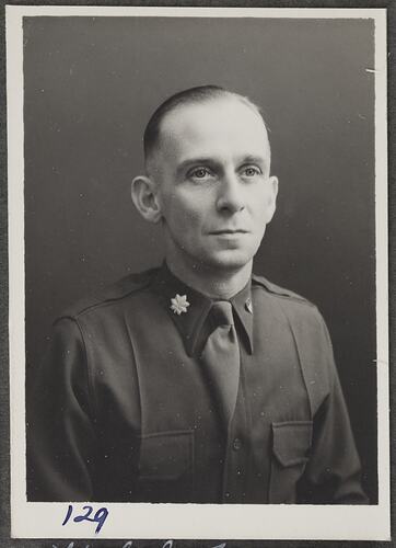 Photograph - Lieutenant Colonel Morgan, Abbotsford, Victoria, World War ...