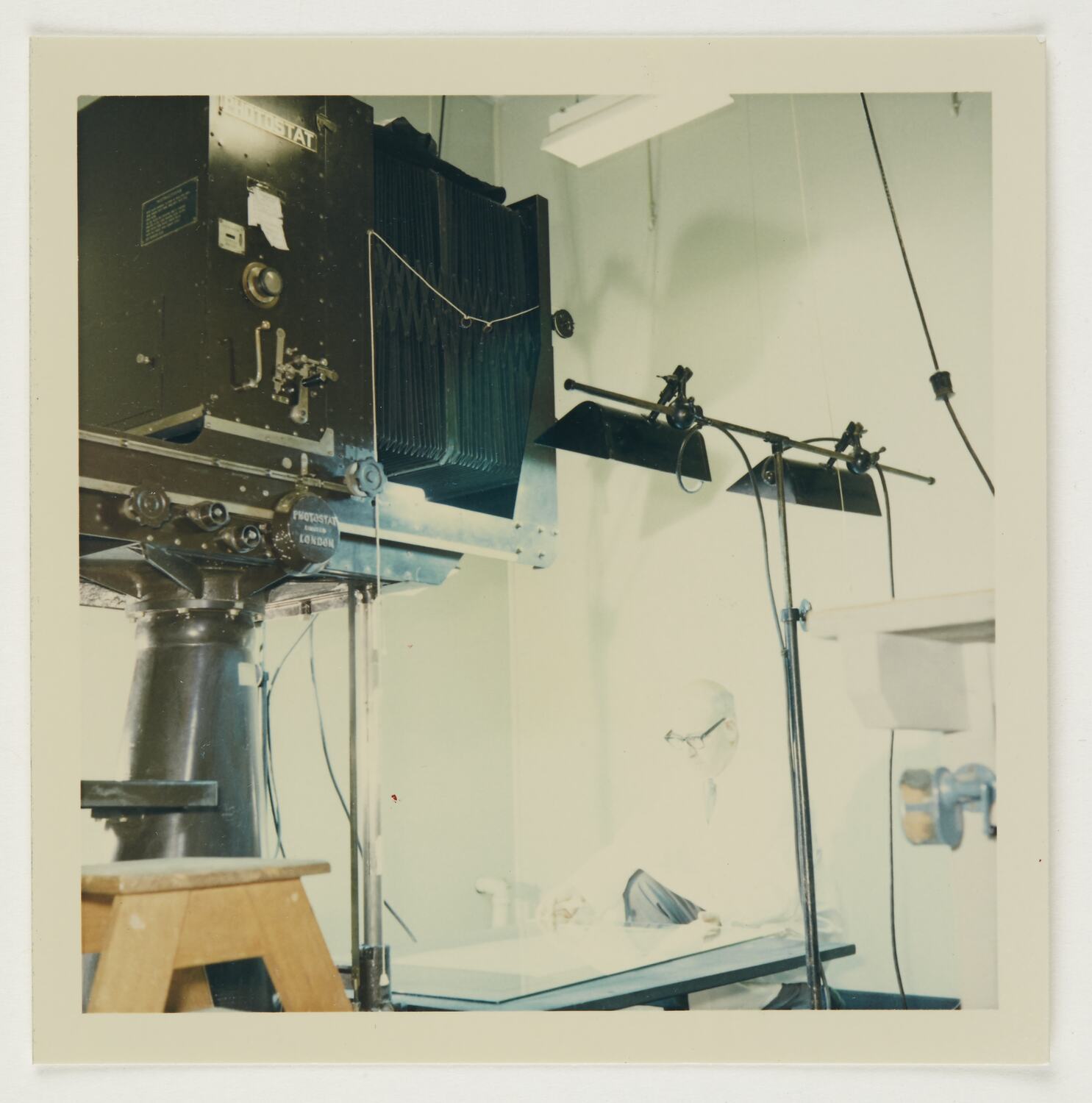 Photograph - Worker Using Photostat in Studio, Kodak Factory, Coburg ...