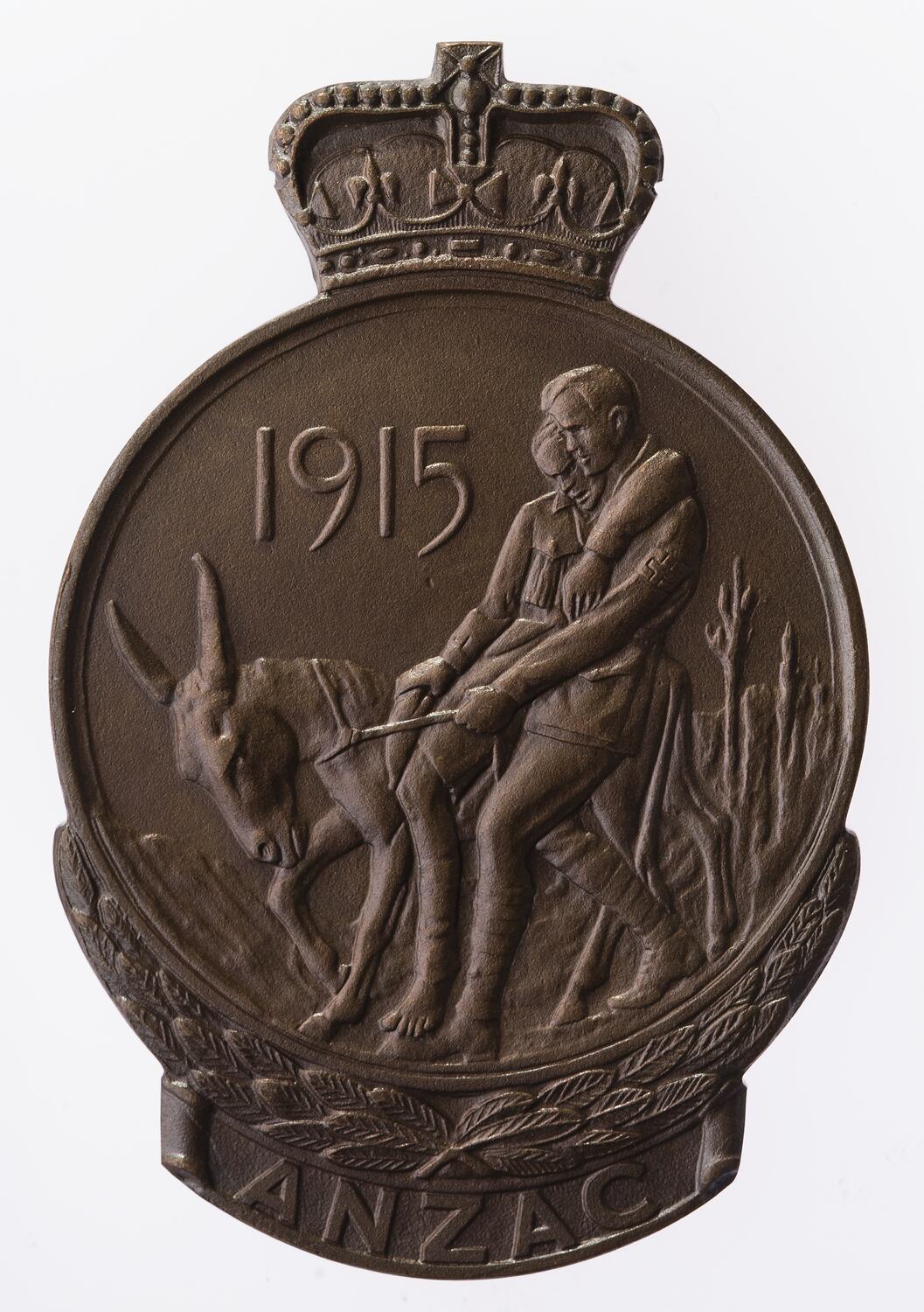 Medal - Anzac Commemorative Medallion, Australia, Private Aubrey L.B ...