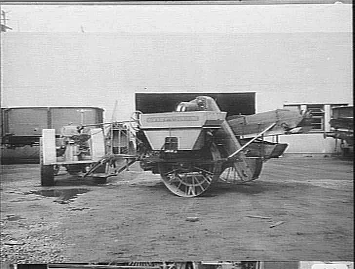 Photograph - H.V. McKay Pty Ltd, 'Twin City' Tractor & Sunshine Ground ...