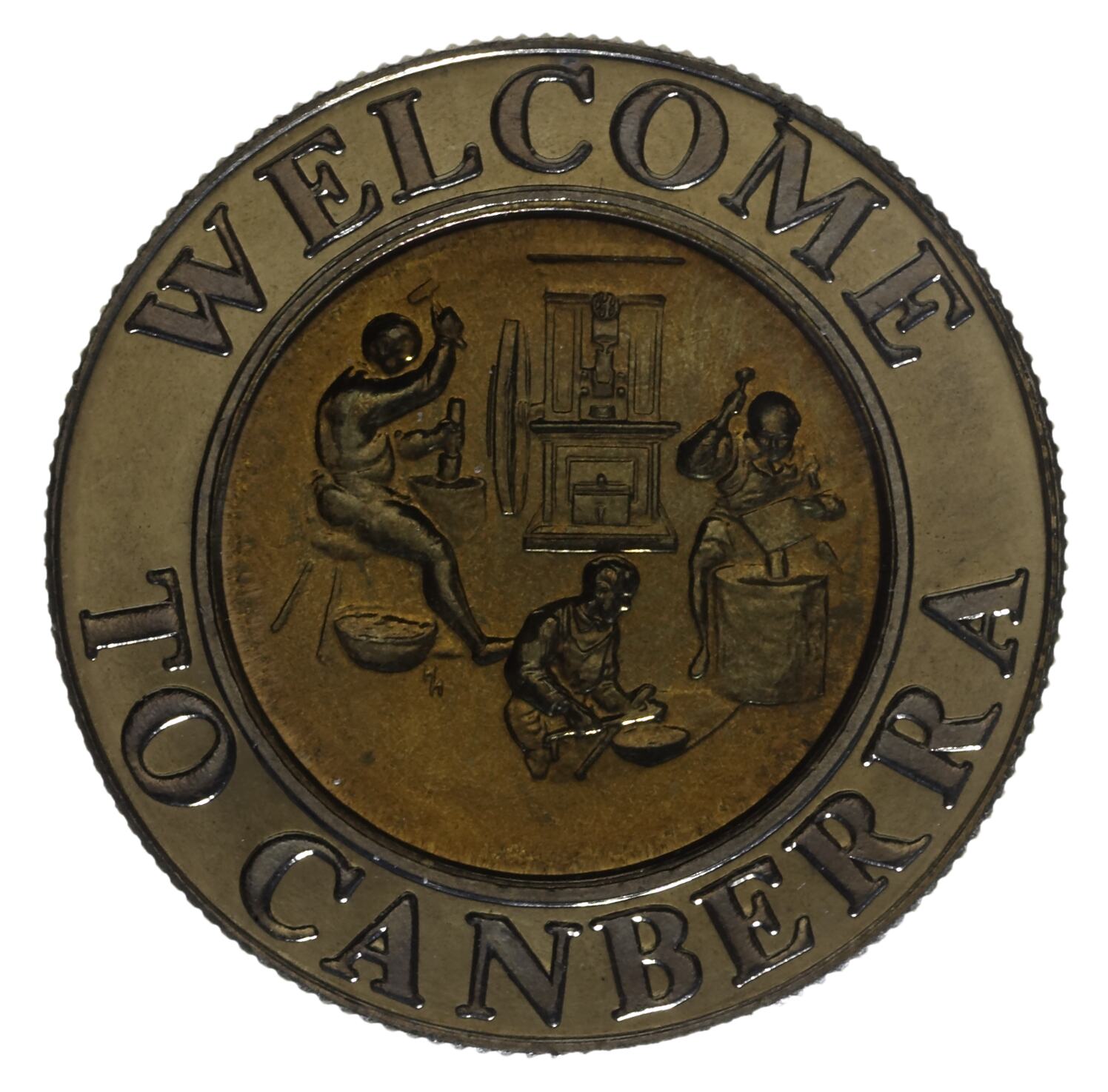 Medal - Royal Australian Mint, Canberra, Australia, circa 1996