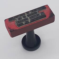 Rubber Stamp - Department of Ornithology, Museum of Victoria, Melbourne ...