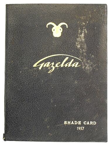 Shade Card - Gazelda Ltd, 1937