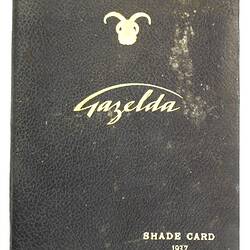 Shade Card - Gazelda Ltd, 1937