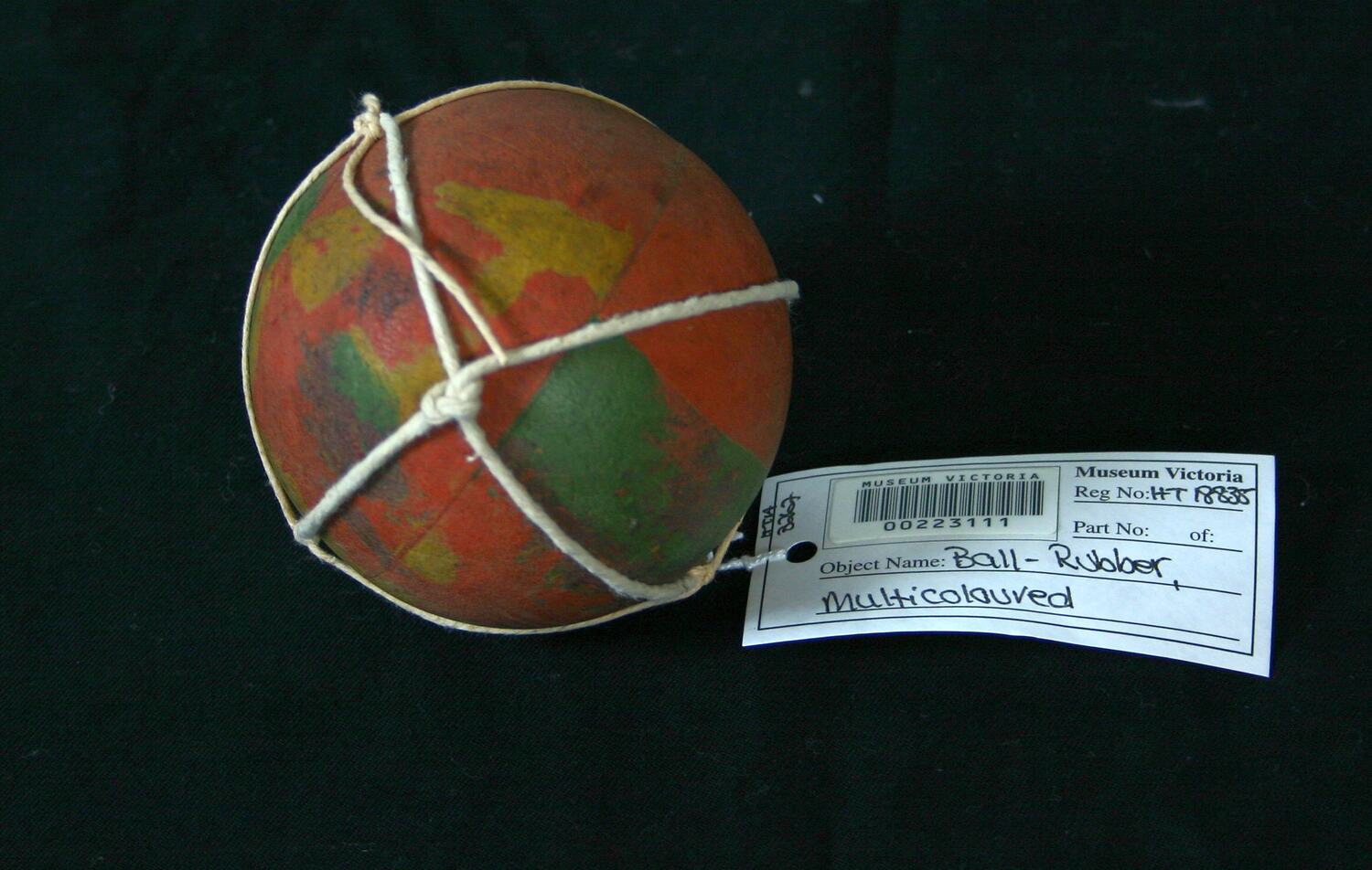 Ball - Rubber, Multicoloured, circa 1950s