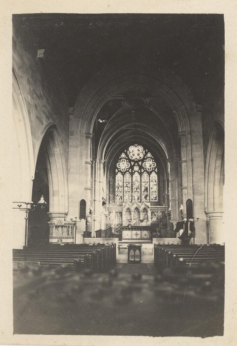 Photograph - Sutton Veny Church Interior, England, Tom Robinson Lydster ...
