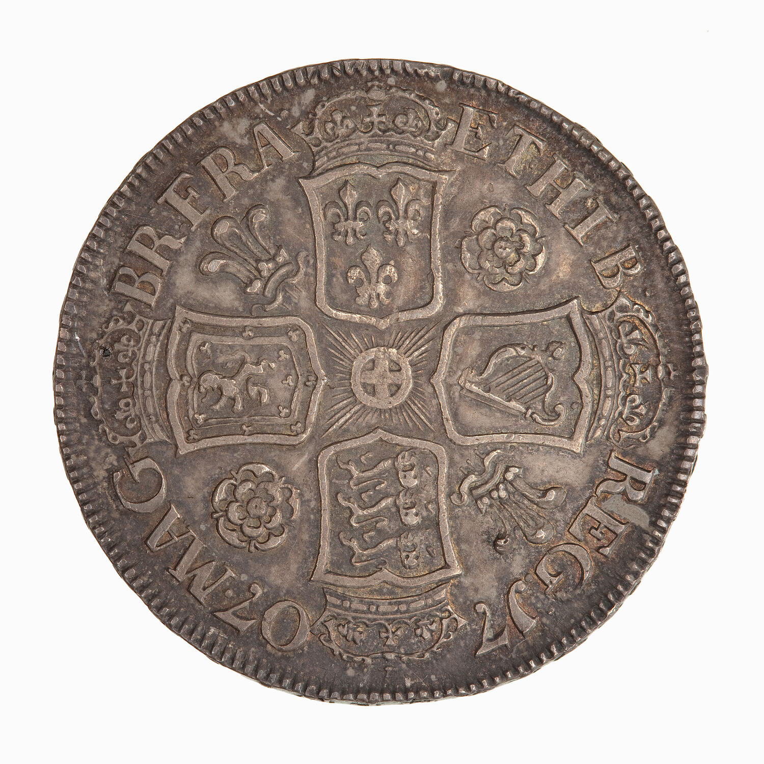 Coin - Halfcrown, Queen Anne, Great Britain, 1707