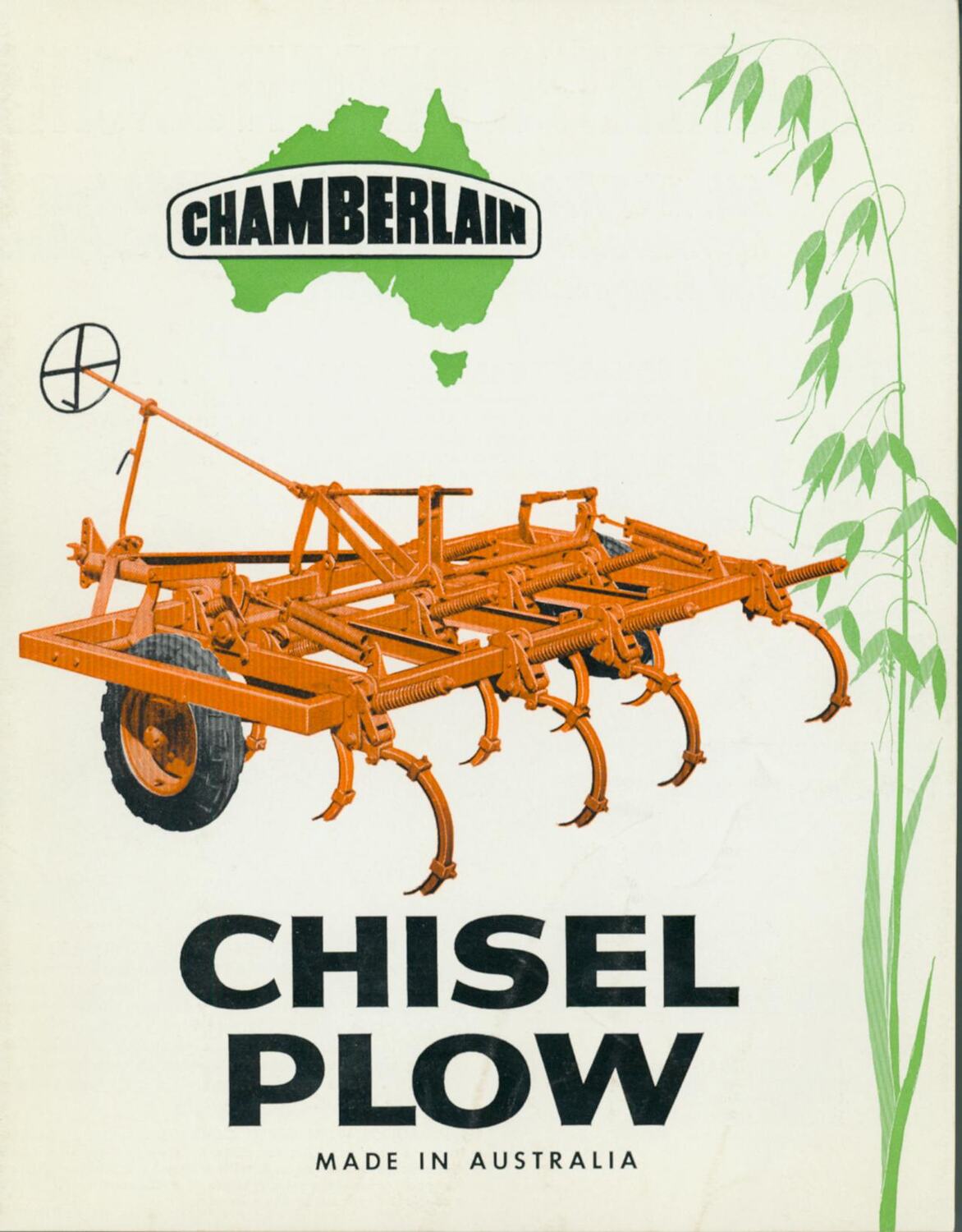 Publicity Brochure - Chamberlain Industries Pty Ltd, Chisel Plow, circa ...