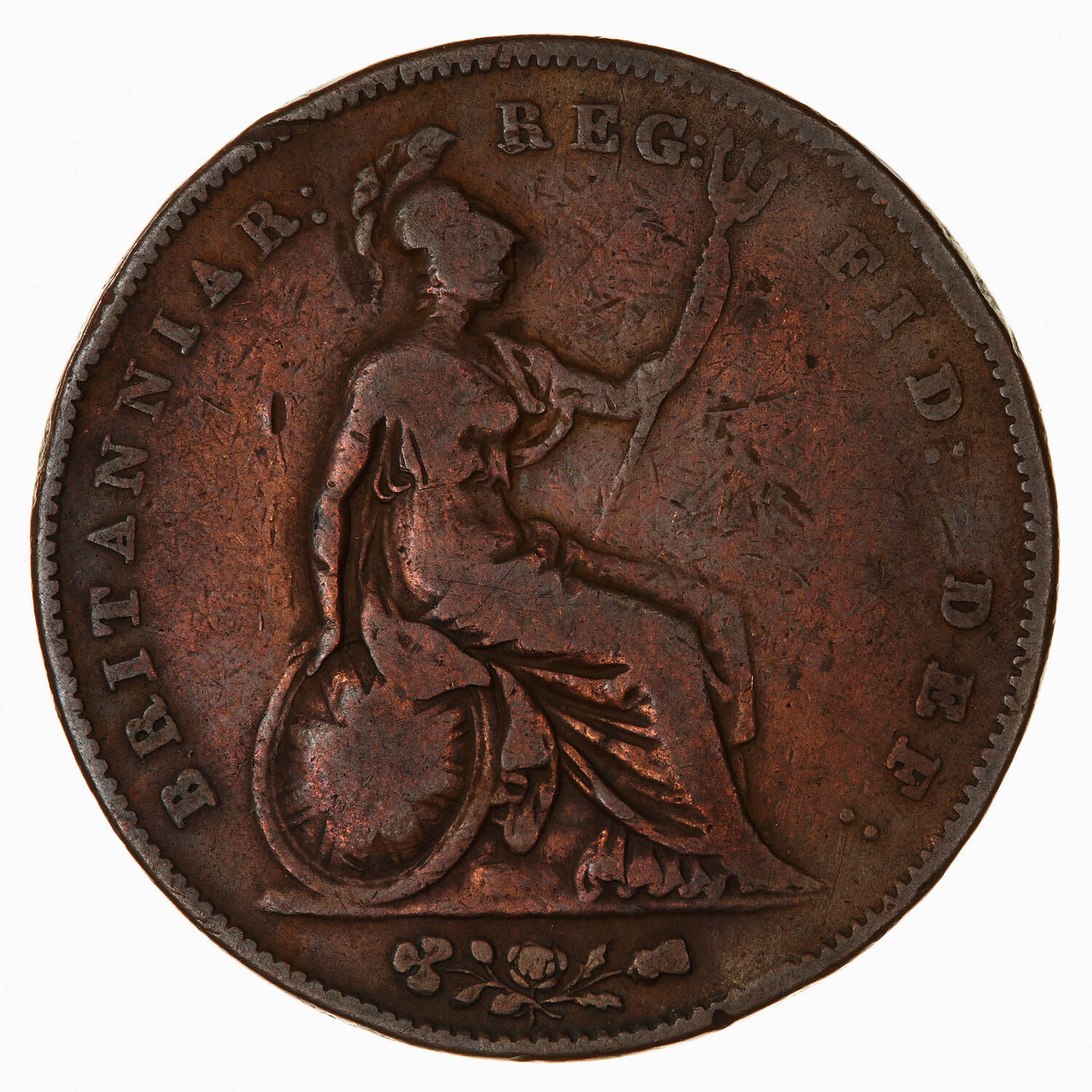 Coin - Penny, Queen Victoria, Great Britain, 1848