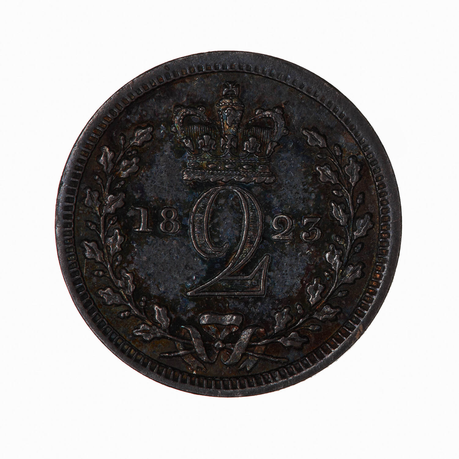 Coin - Twopence, George IV, Great Britain, 1823