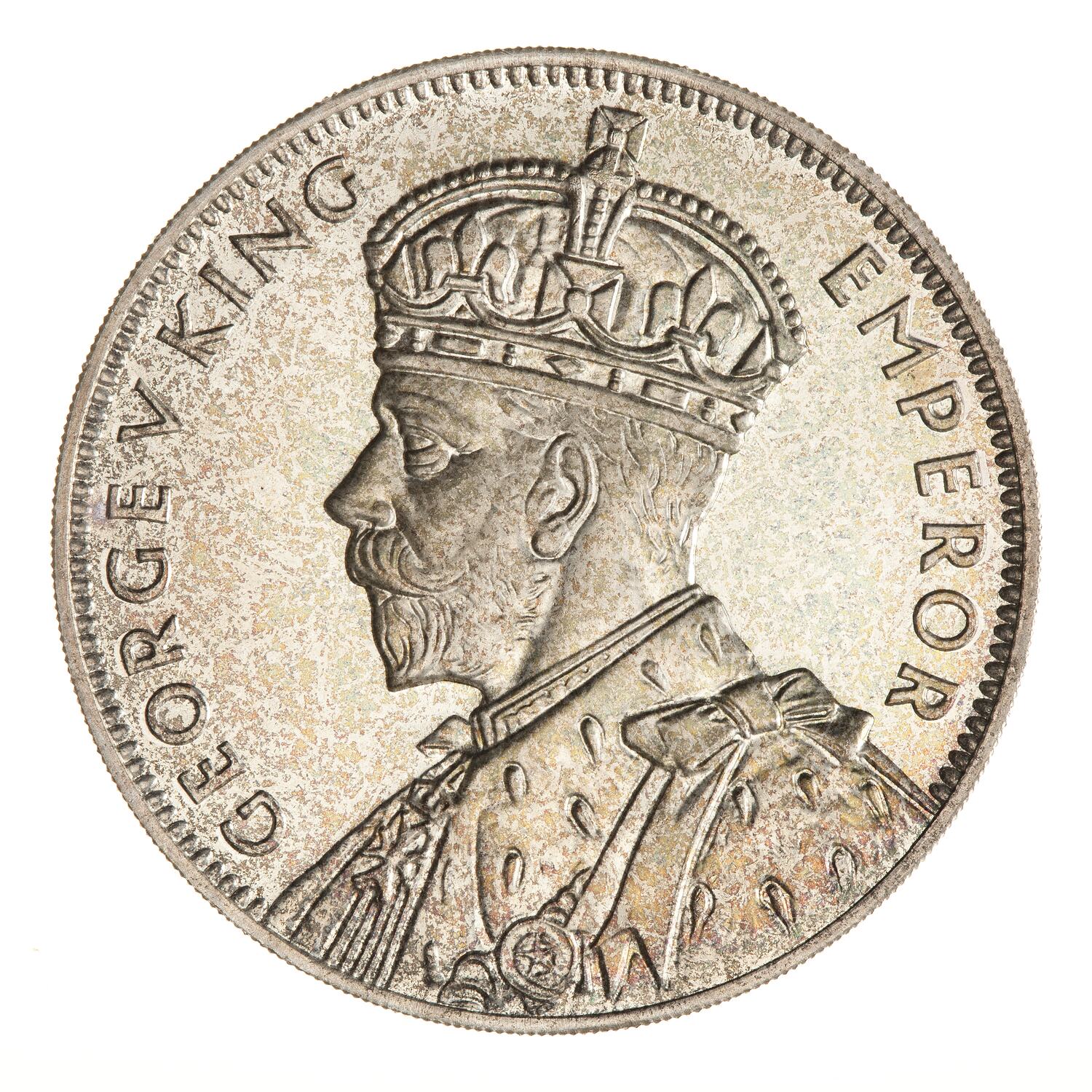 Proof Coin 1 Rupee Mauritius 1934 Proof Coin 1 Rupee Mauritius 1934