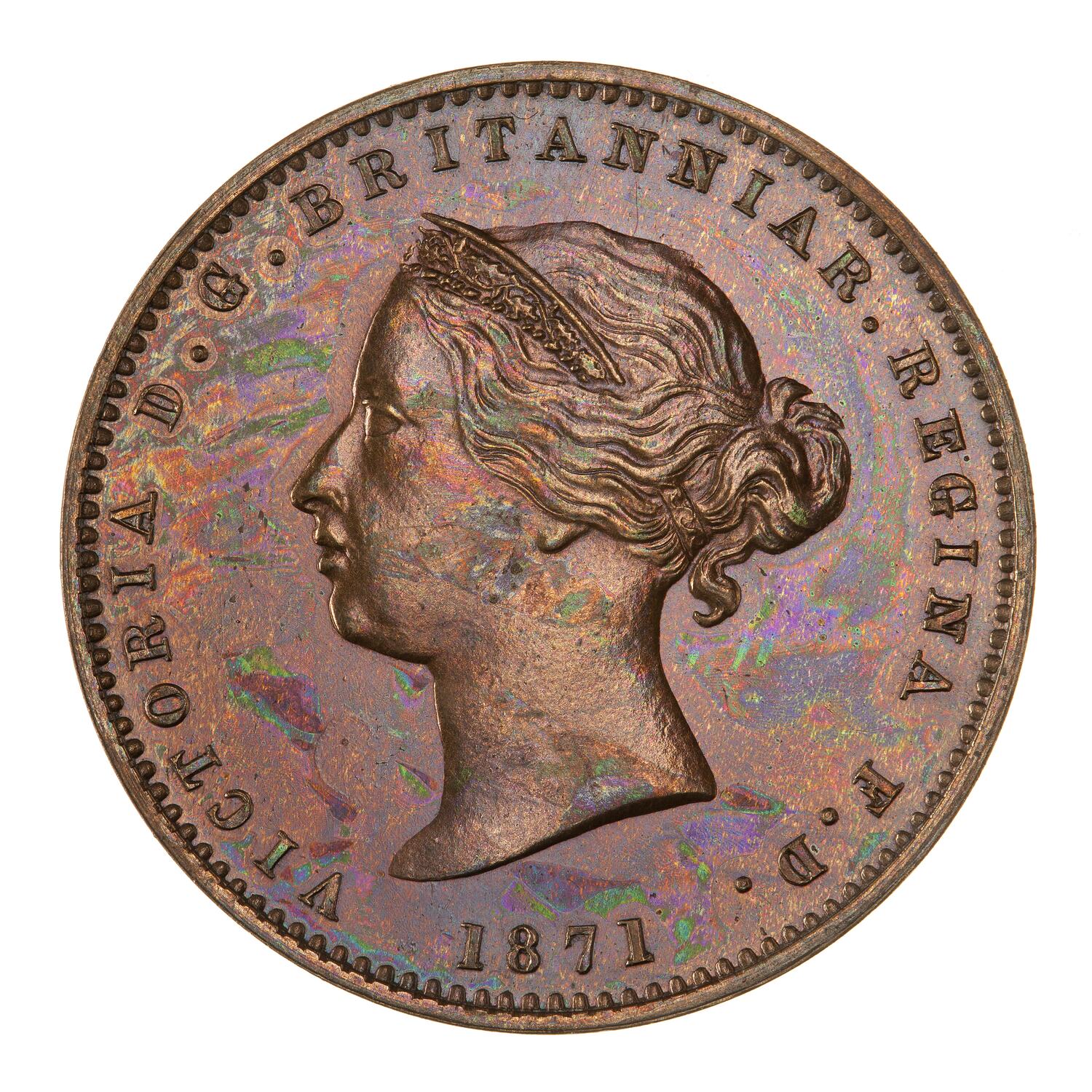 Proof Coin - 1/26 Shilling, Jersey, Channel Islands, 1871