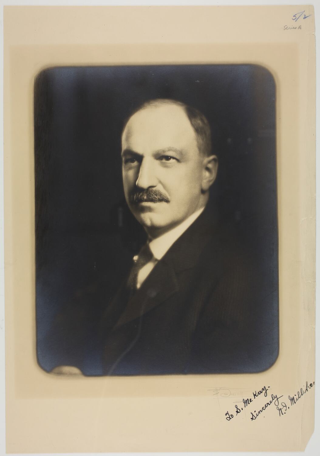 Photograph - H.V. McKay Pty Ltd, Portrait of N.I. Millikan, Victoria ...