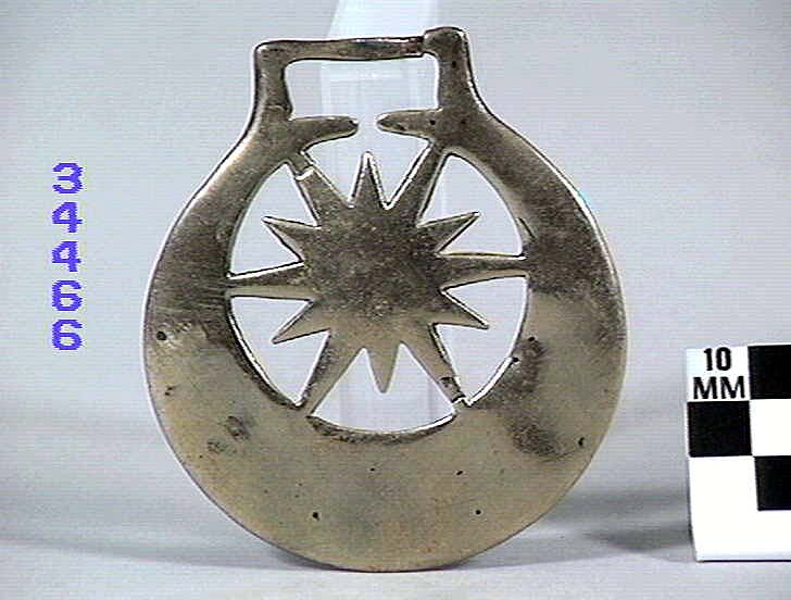 Horse Brass - Sun Disc, 1825-1939