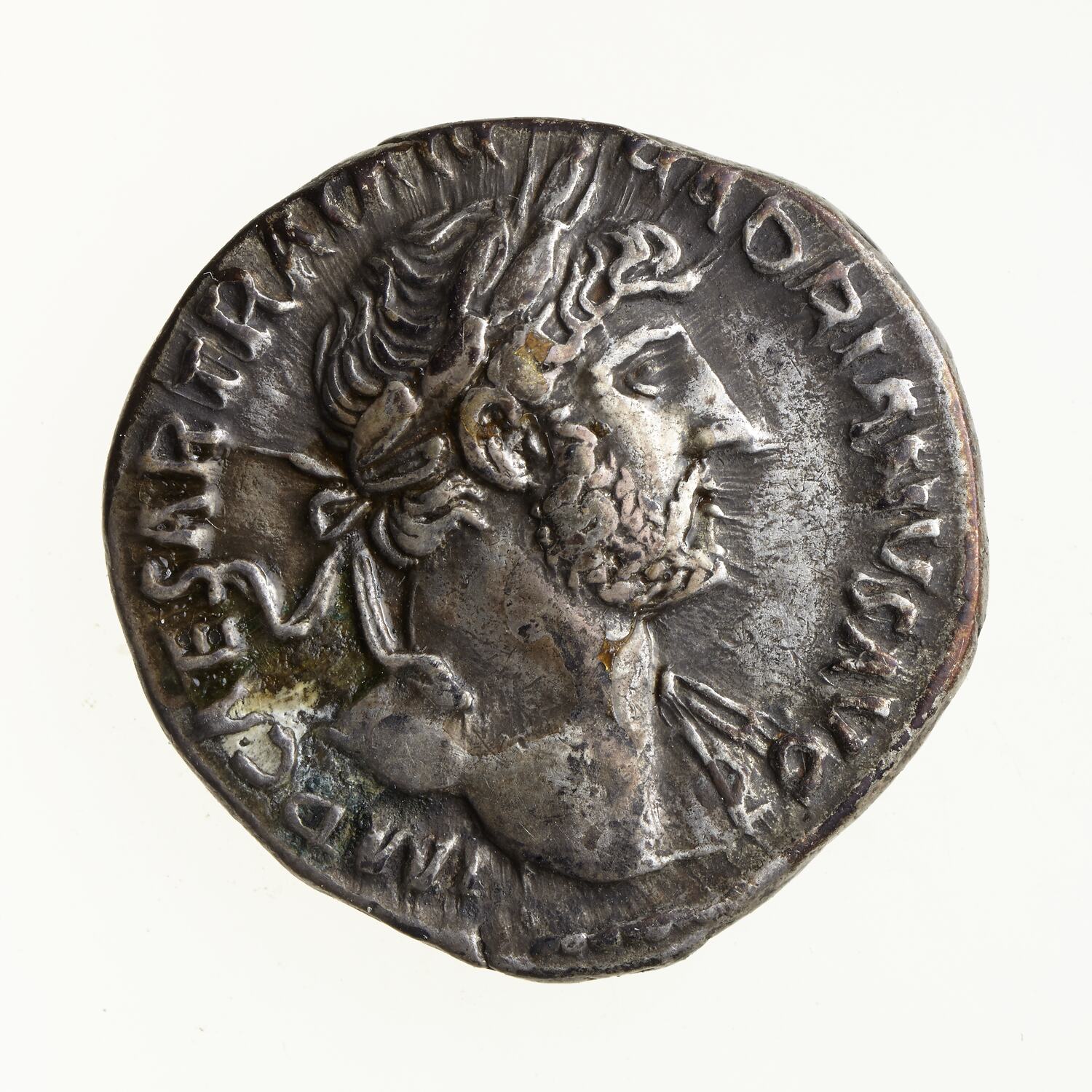 Coin - Denarius, Emperor Hadrian, Ancient Roman Empire, 119-122 AD