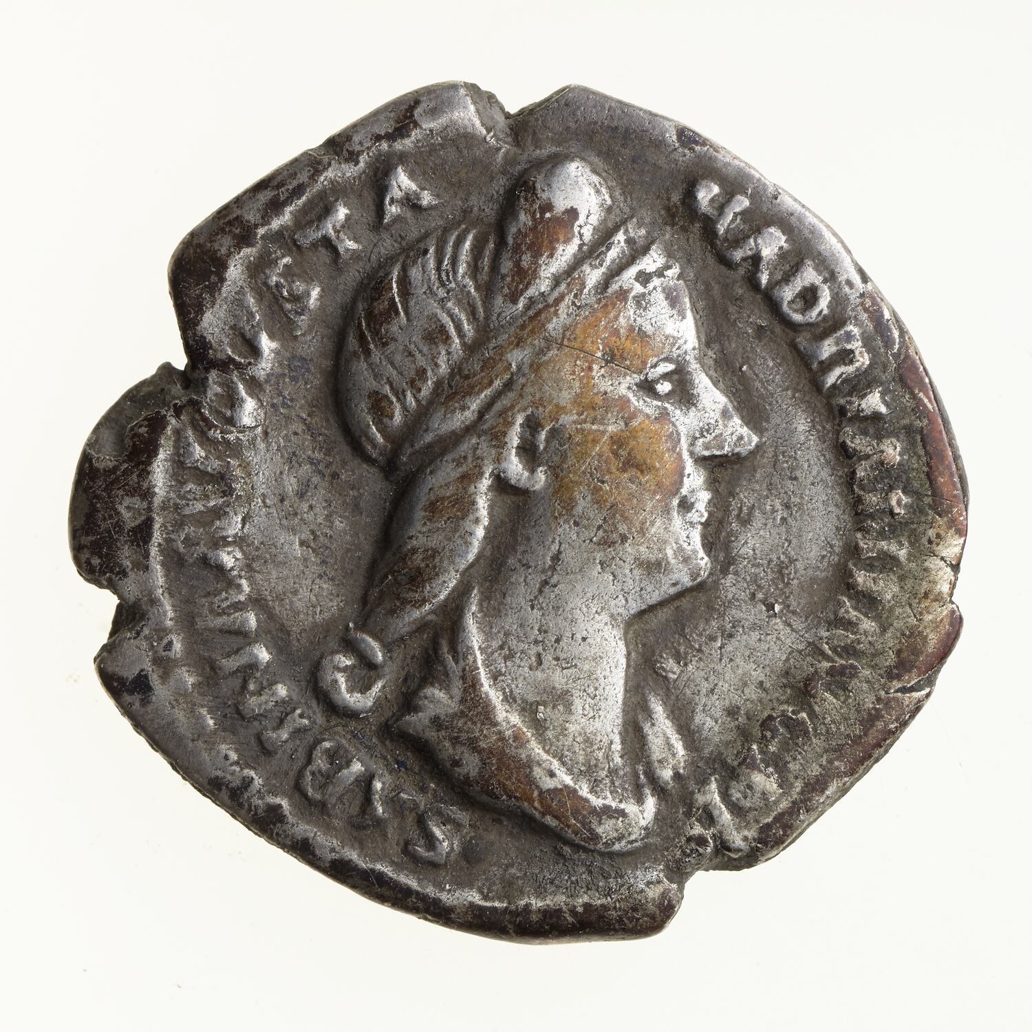 Coin - Denarius, Emperor Hadrian for Sabina, Ancient Roman Empire, 128 ...