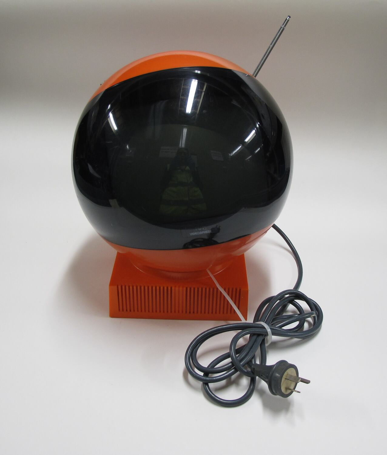 Television - JVC Videosphere, Model 3240AUL, Orange, circa 1974-1980