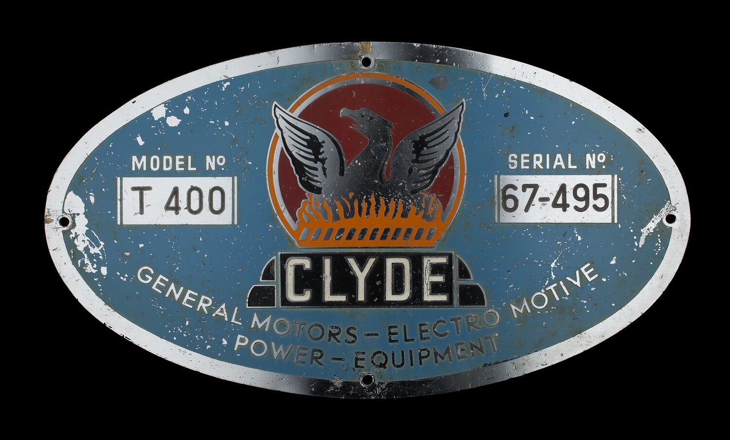 Locomotive Builders Plate - Clyde Engineering Co. Ltd., Granville Works ...