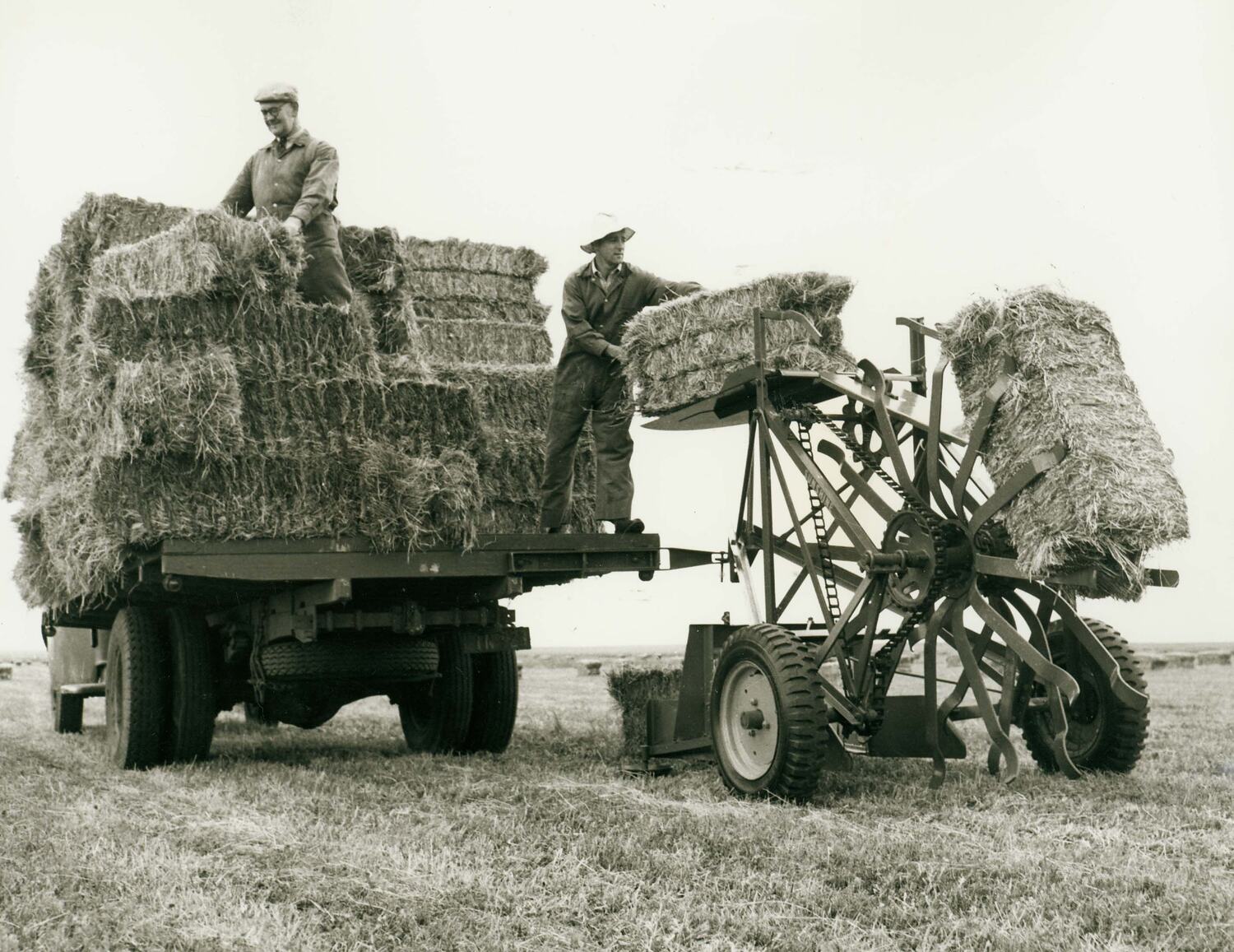 Photograph - Sunshine, Hay Bale Loader, 1967