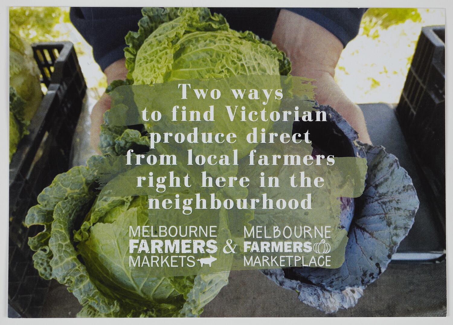 Postcard - Online Shopping, 'Two Ways To Find Victorian Produce Direct ...