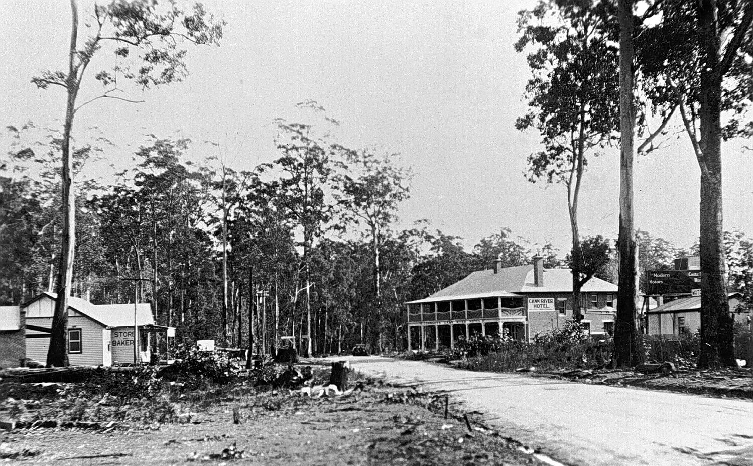 Negative - Cann River, Victoria, circa 1935