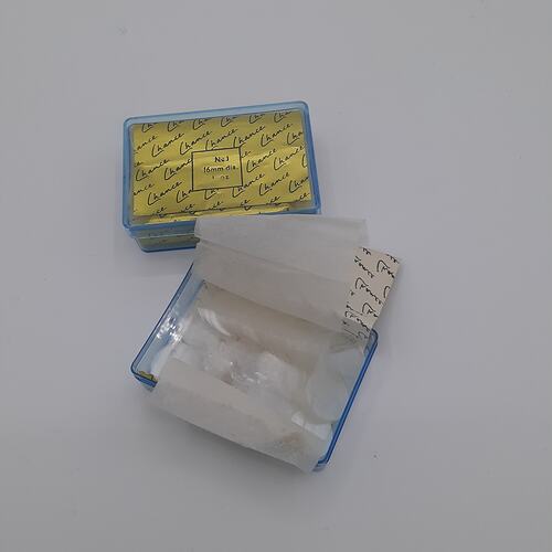 Boxes of Blank Microscope Slides - 'Chance', Transparent, Museum of ...