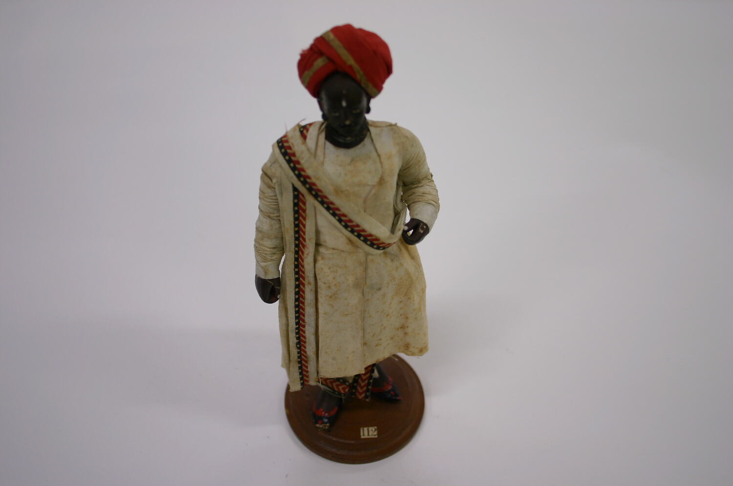 Indian Figure - Hindu Merchant, Pune, Clay, circa 1880