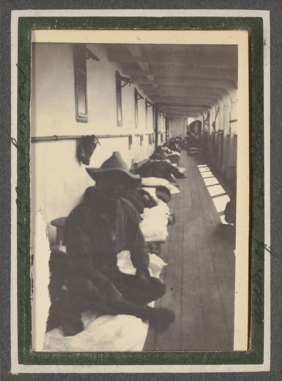 Photograph - Wounded Gurkha Soldiers, SS Caledonia, Gibraltar, Trooper ...