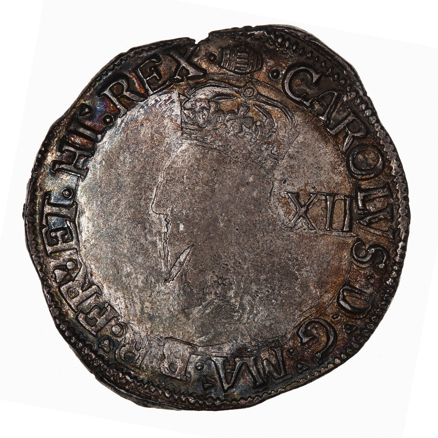 Coin - 1 Shilling, Charles I, Great Britain, 1636-1638