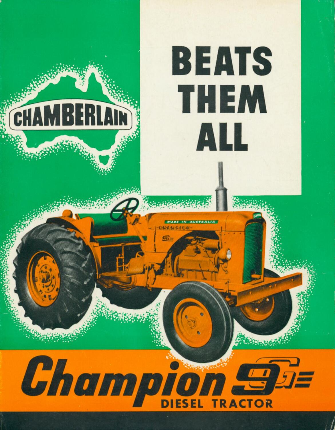 Descriptive Leaflet - Chamberlain Industries, Champion 9G Diesel ...