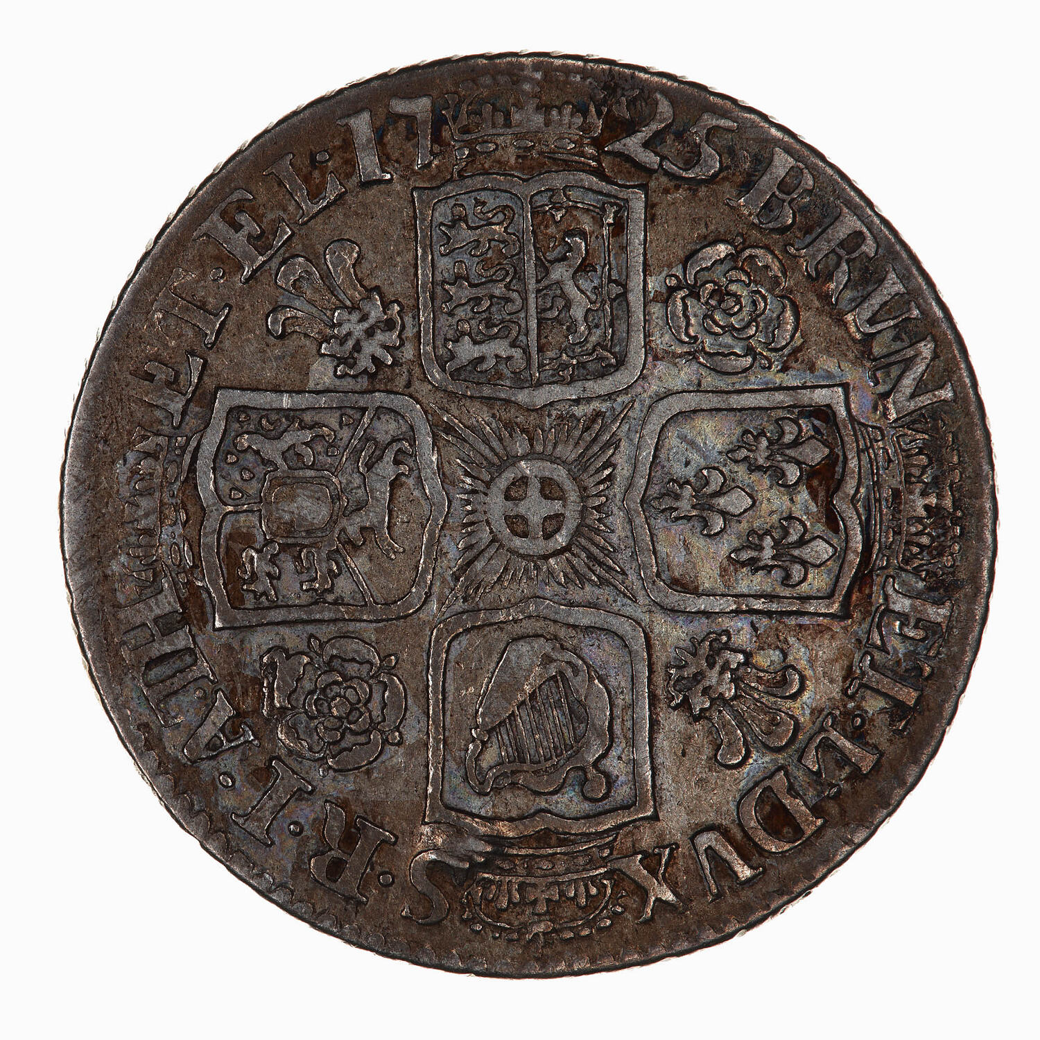 Coin - Shilling, George I, Great Britain, 1725