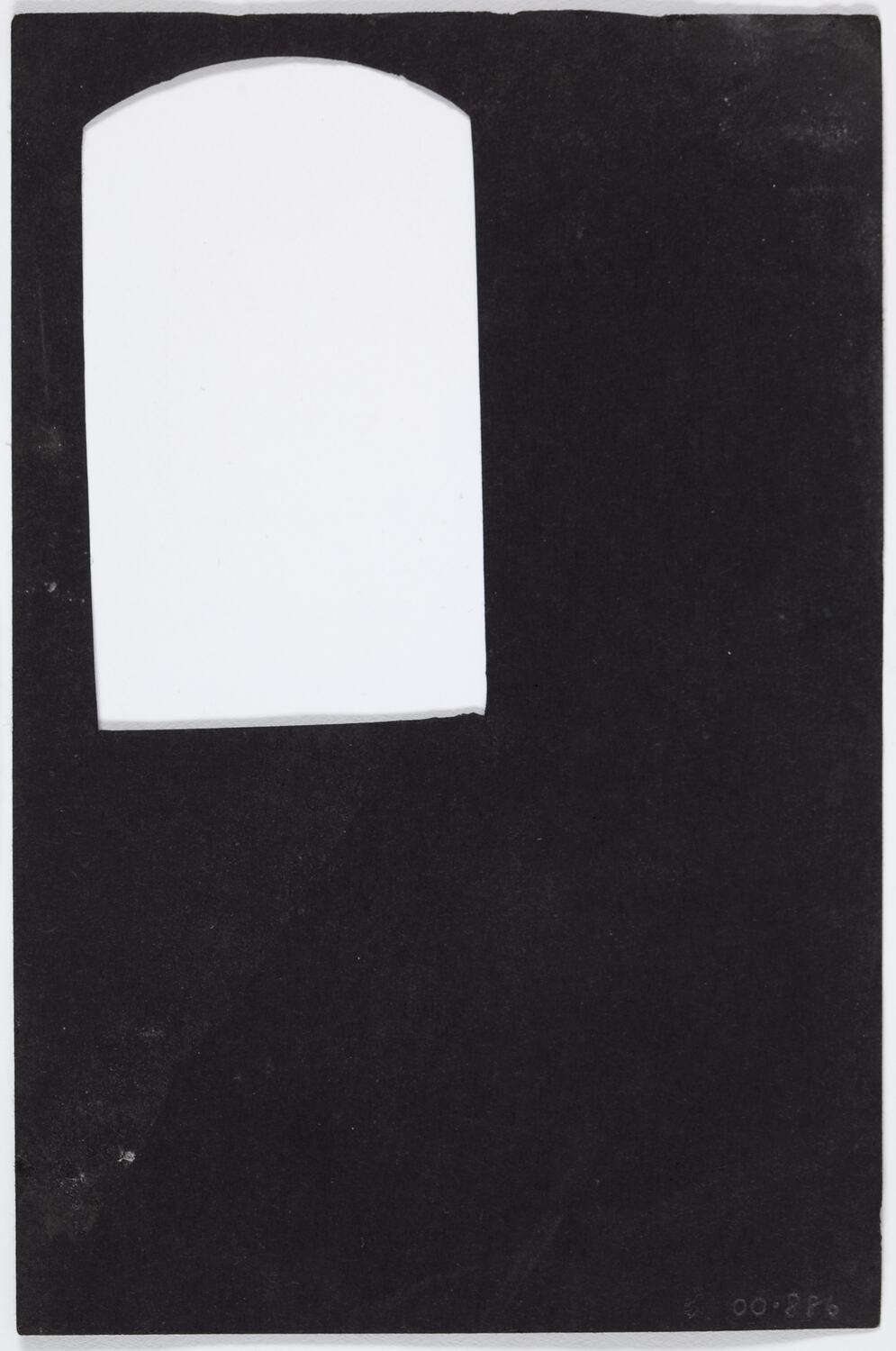 Negative Vignette - Small Rectangle, circa 1900