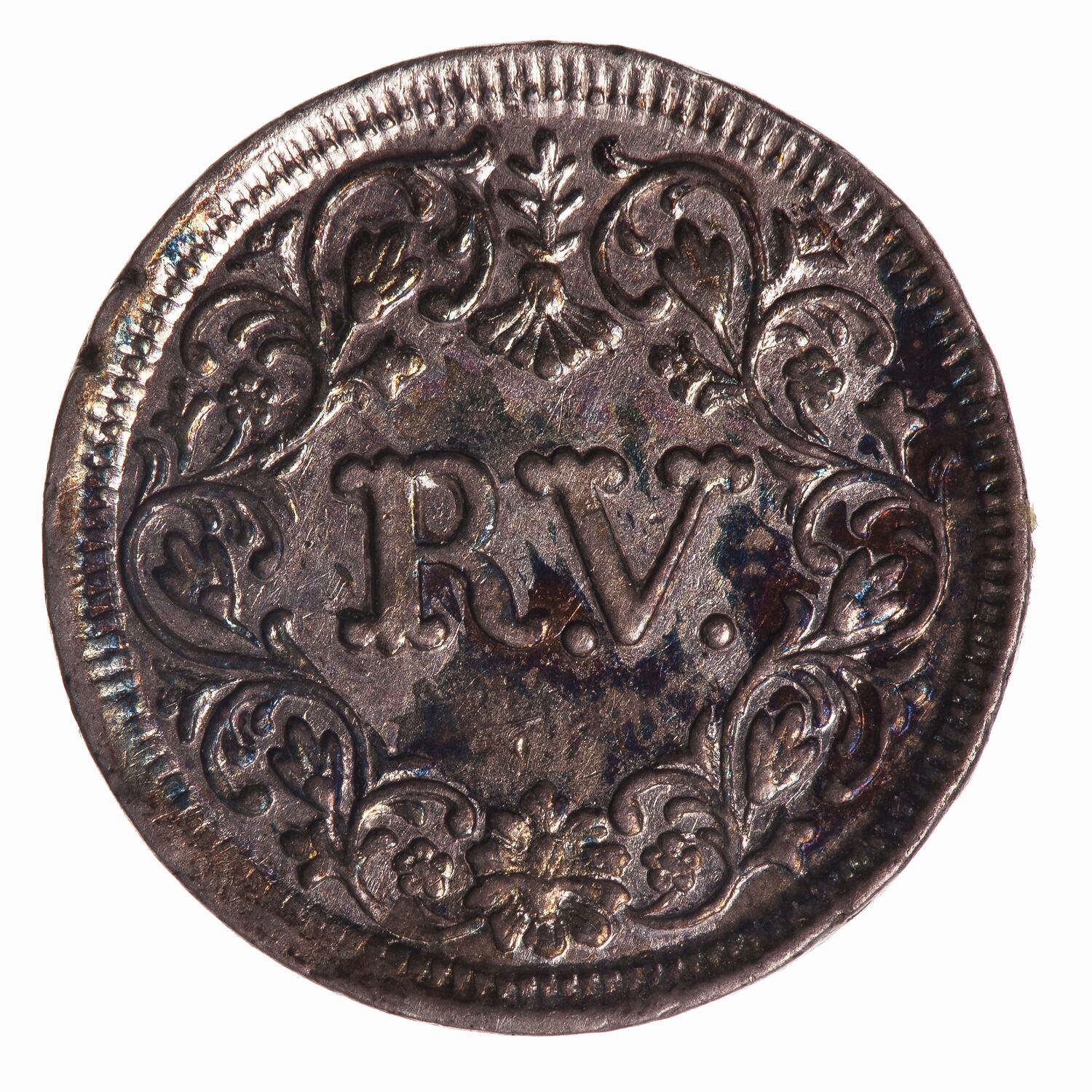 Coin - 1 Velli Fanam, Travancore, India, 1864