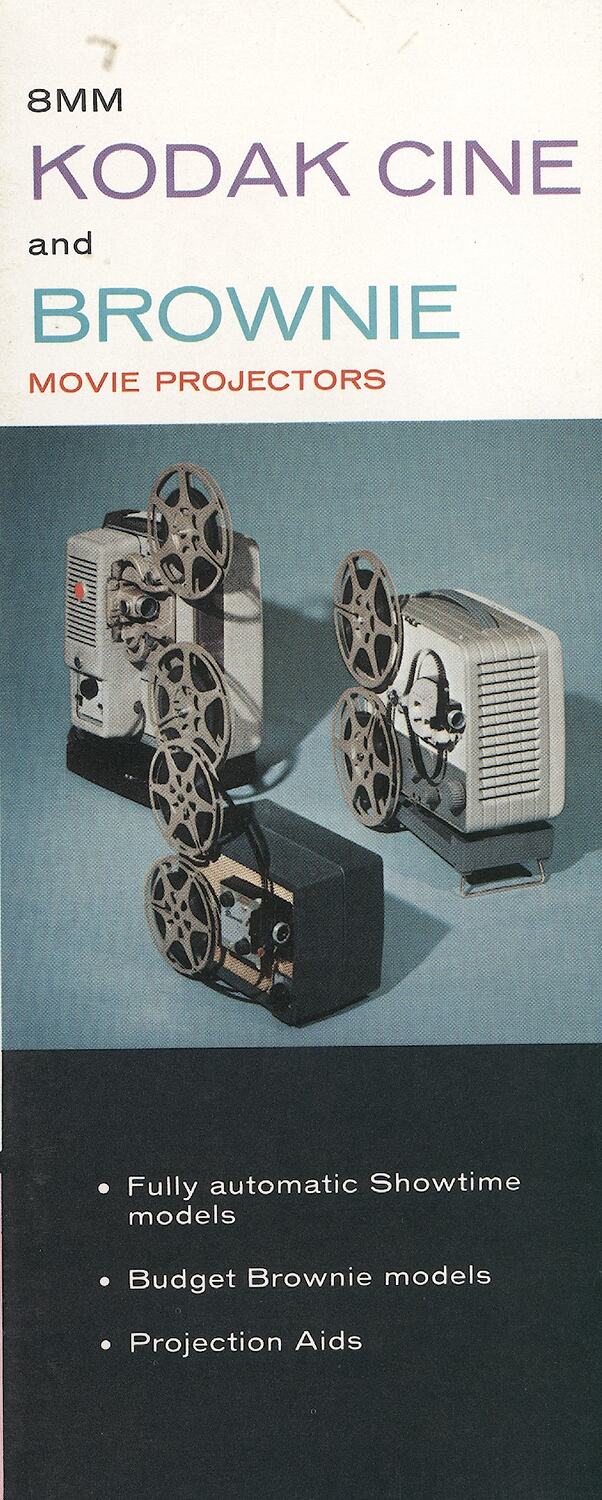 Publicity Leaflet - Eastman Kodak, '8mm Kodak Cine and Brownie Movie ...