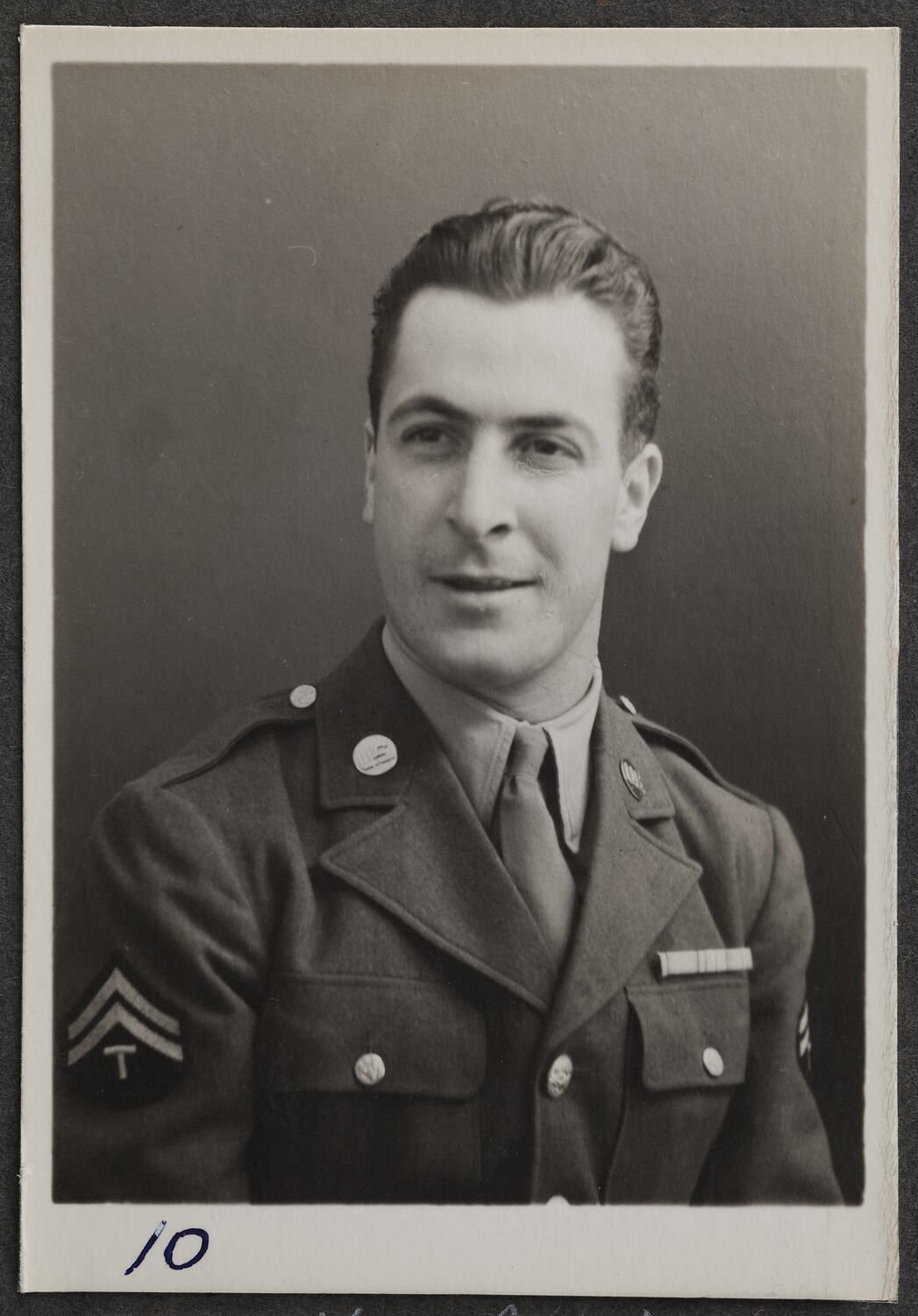 Photograph - Corporal Leo Beckman, Abbotsford, Victoria, World War II ...