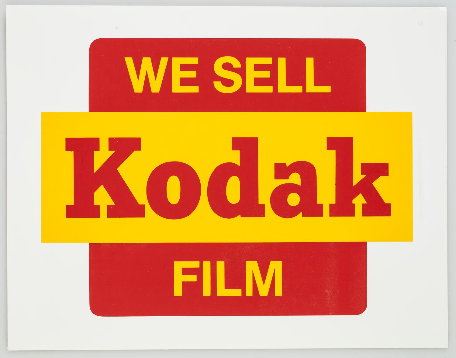 Sticker - Kodak Australasia Pty Ltd, 'We Sell Kodak Film', 1965-1985