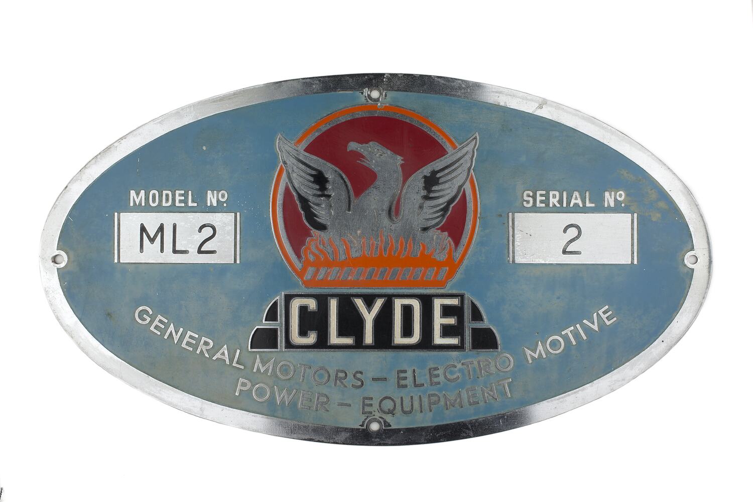 Locomotive Builders Plate - Clyde Engineering Co. Ltd., Granville Works ...