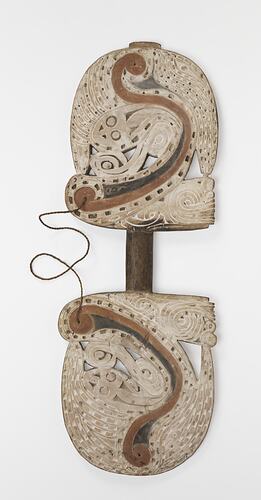 Kaidebu | Dance object. Trobriand Islands, Massim, Milne Bay Province ...