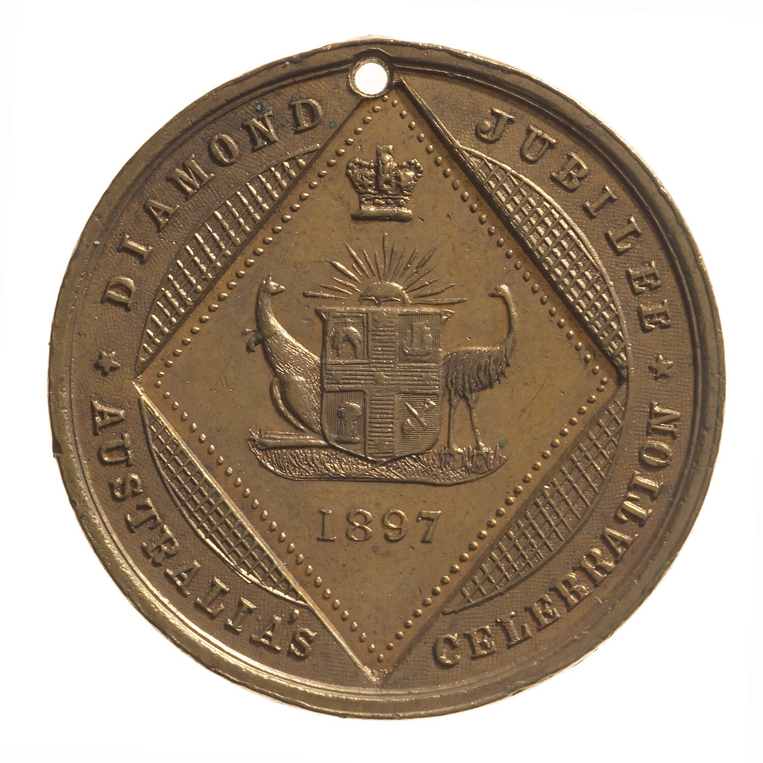 Medal - Diamond Jubilee of Queen Victoria, Celebration, Australia, 1897